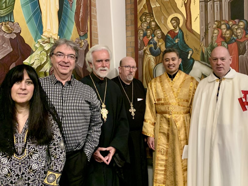 Bishop François enthroned today – St. Ann Melkite Catholic Church