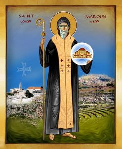 Happy feast of St Maron – St. Ann Melkite Catholic Church